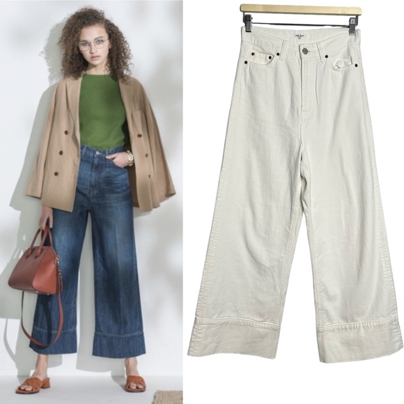 Edwin | Pants & Jumpsuits | Mila Owen Denim By Edwin Wide Leg Denim ...
